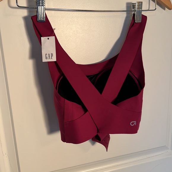 GAP | Intimates & Sleepwear | Nwt Gap Cranberryplum Cross Back Sports ...